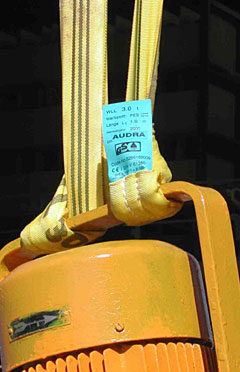 Textile lifting components – Augsburger Drahtseilfabrik GmbH